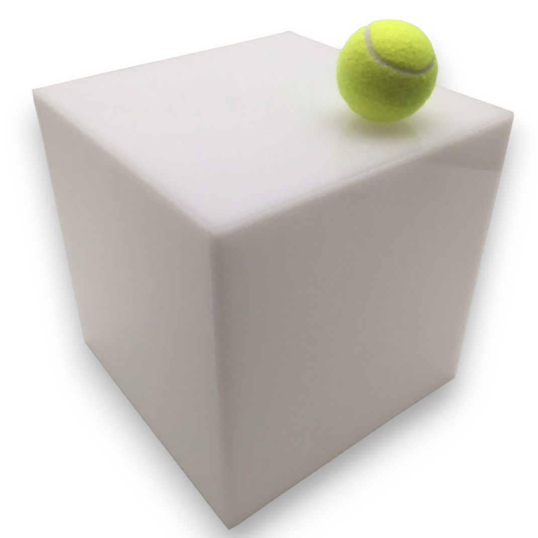 White Acrylic 5-Sided Boxes – Pleximart