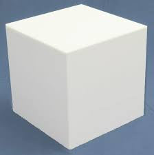 White Acrylic Display 5 Sided Boxes – Pleximart