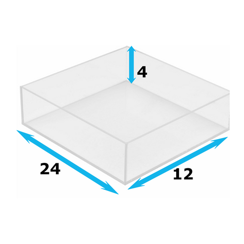 Custom Made Heavy Duty Clear Acrylic Box – Pleximart
